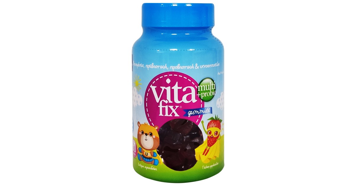 Intermed Vitafix Multi & Probio Gummies 60 Ζελεδάκια | Pharm24.gr