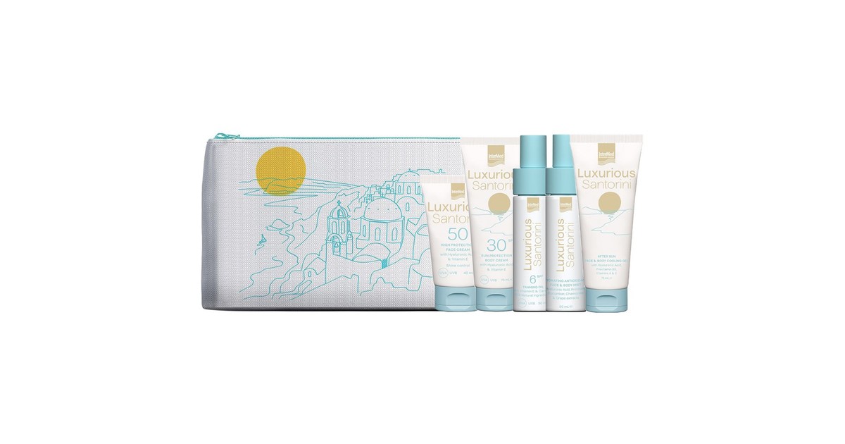 Luxurious Santorini Promo High Sun Protection & Skin Rejuvenation ...