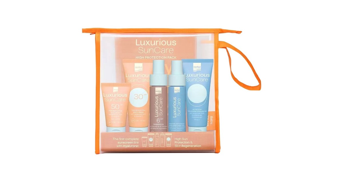 Luxurious SunCare Promo High Sun Protection & Skin Regeneration Travel ...
