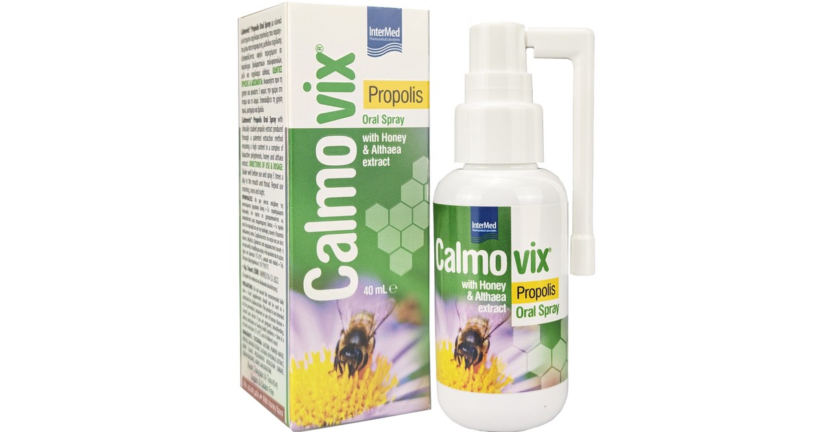 Intermed Calmovix Propolis Oral Spray 40ml | Pharm24.gr