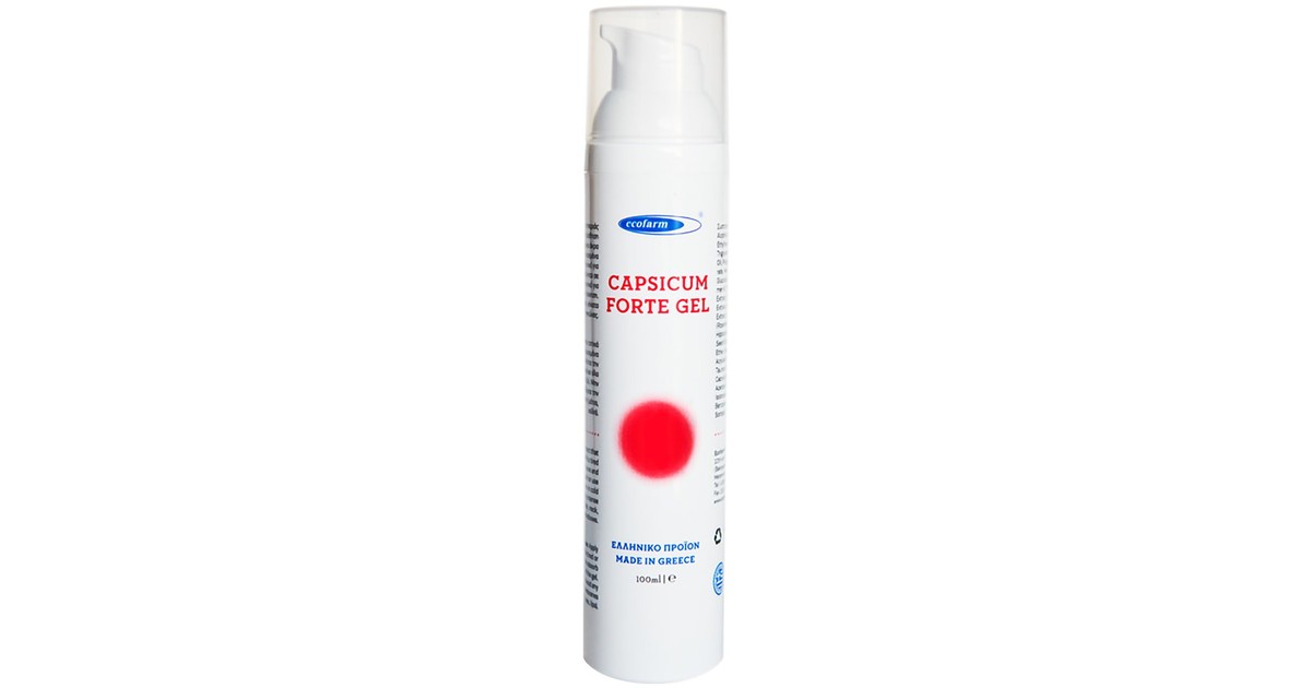Ecofarm Capsicum Forte Gel 100ml | Pharm24.gr
