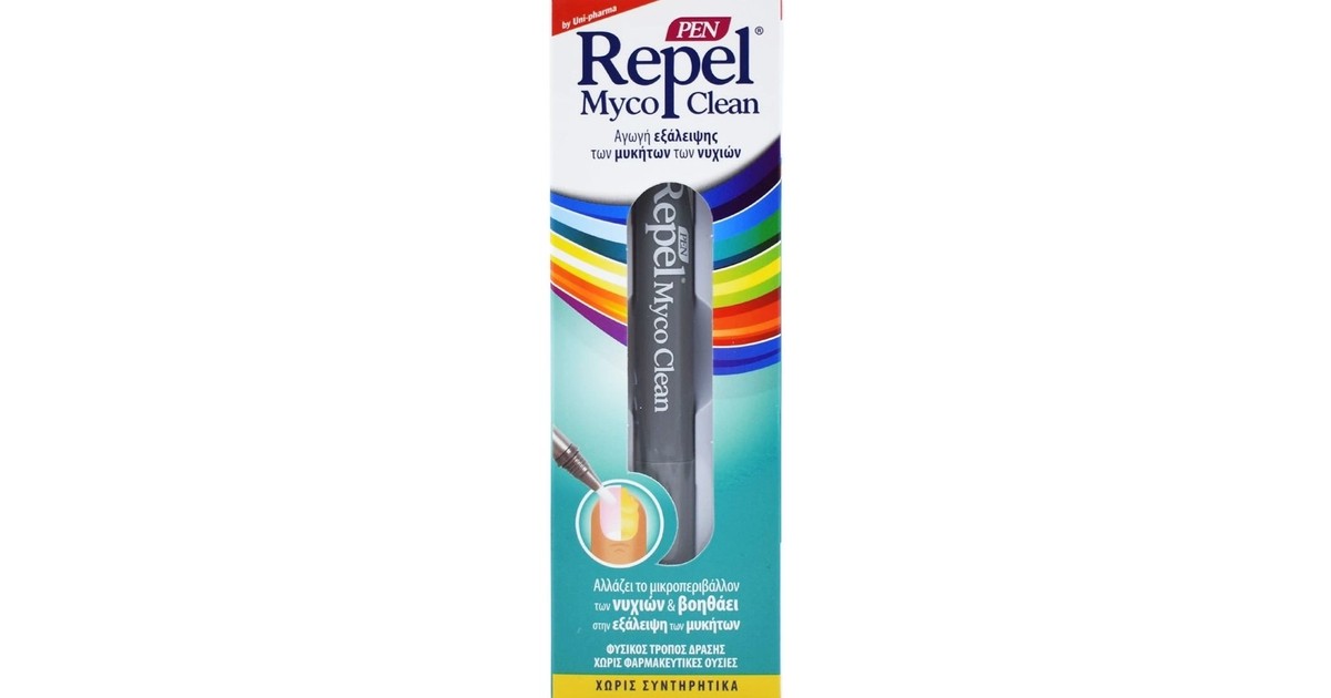 Uni-Pharma Repel Myco Clean Pen 3ml | Pharm24.gr
