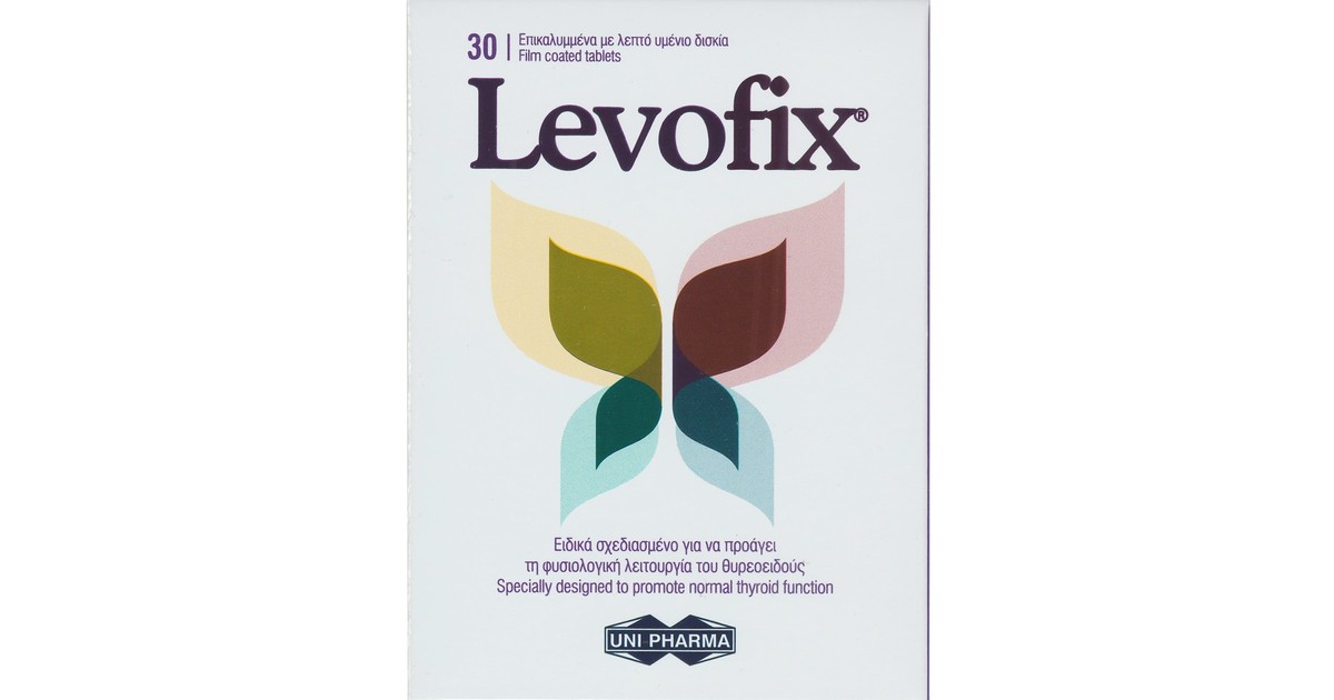 Uni-Pharma Levofix 30tabs | Pharm24.gr
