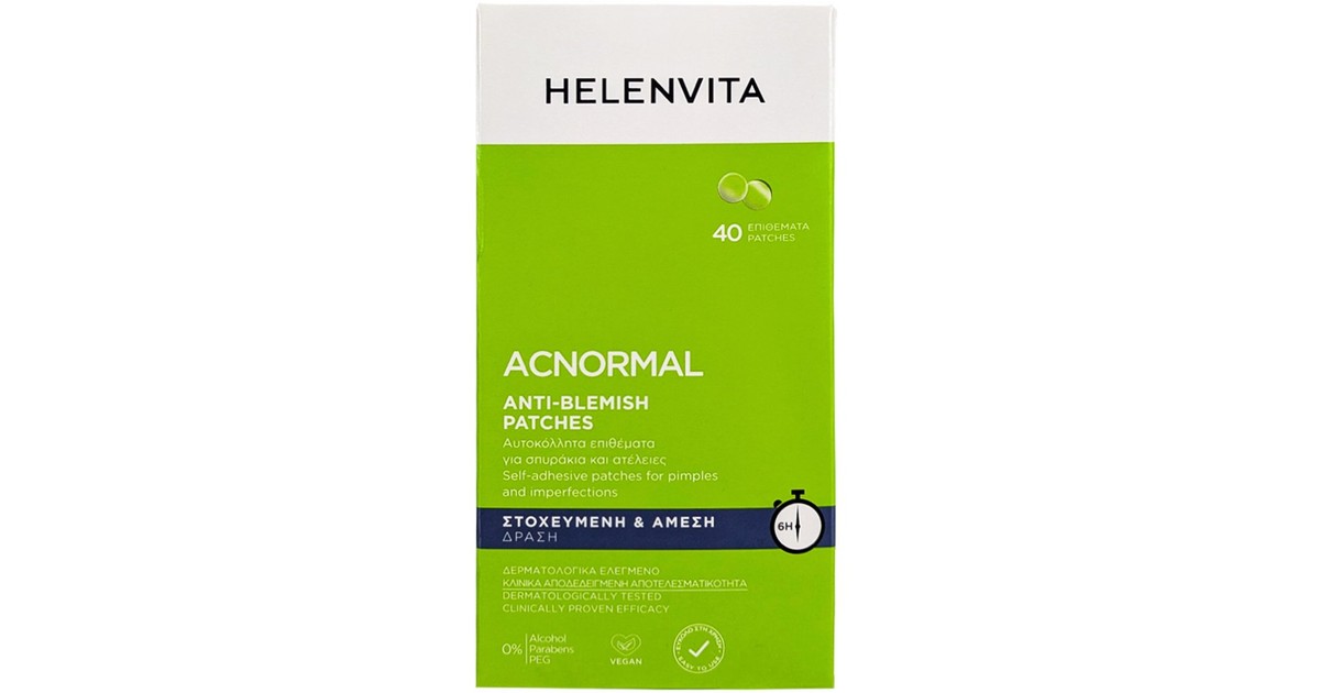 Helenvita Acnormal Anti-Blemish Patches 40 Τεμάχια | Pharm24.gr