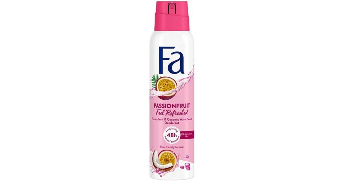 Fa Feel Refreshed 48h Passionfruit & Coconut Water Scent Deodorant ...