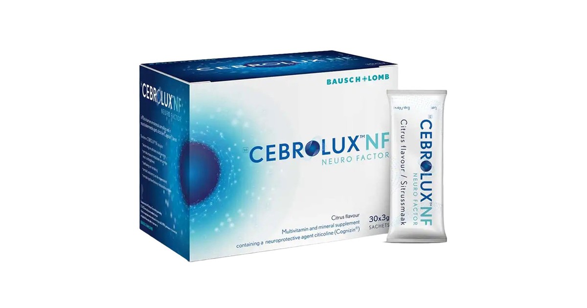 Bausch & Lomb Cebrolux NF Neuro Factor 30 Sachets | Pharm24.gr