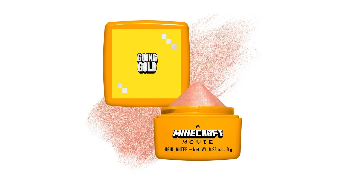 Nyx Professional Makeup Minecraft Movie Highlighter Balm 8g - Going ...