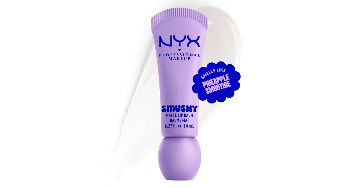 Nyx Professional Makeup Smushy Matte Lip Balm 8ml - 01 Sugar Mush ...