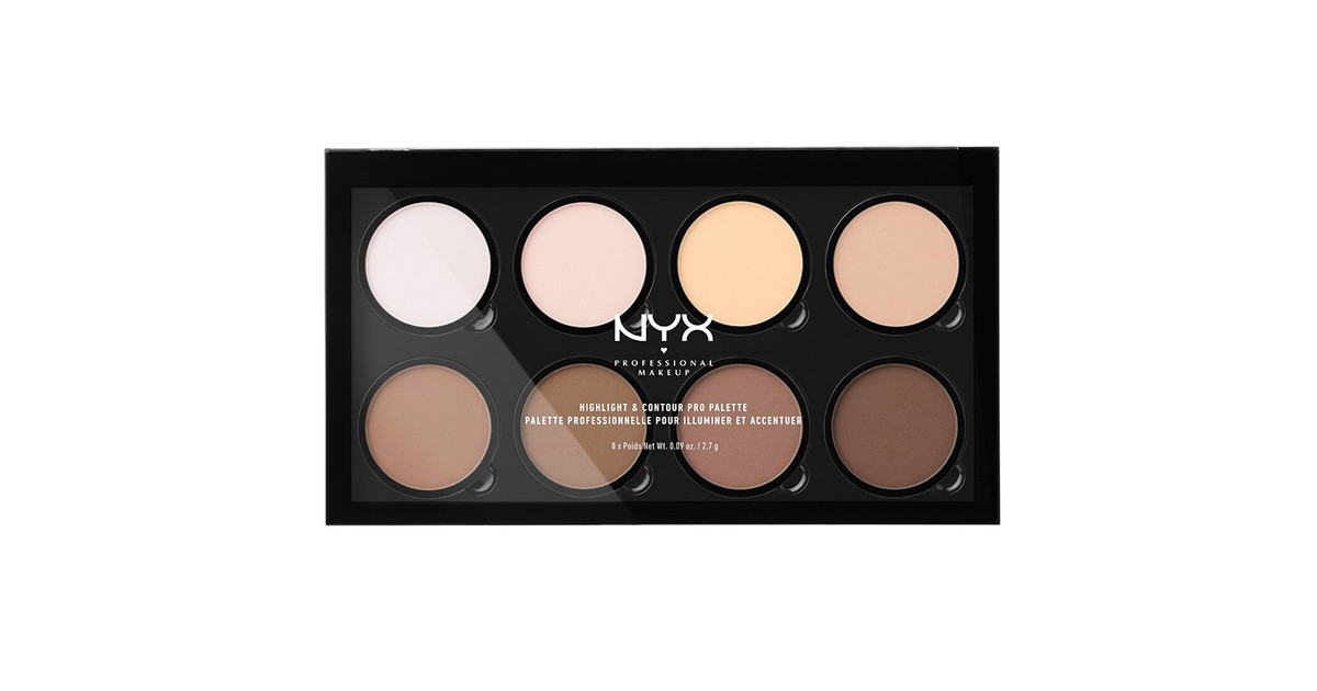 Nyx Professional Makeup Highlight & Contour Pro Palette 1 Τεμάχιο ...