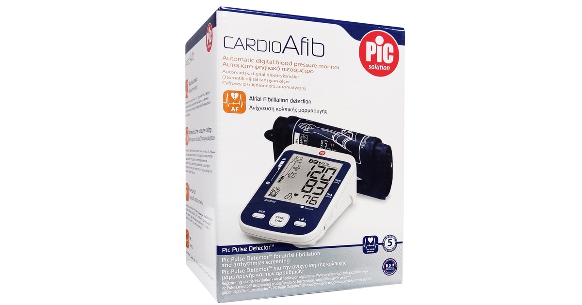 Pic Solution Cardio Afib Automatic Blood Presure Monitor 1 Τεμάχιο ...