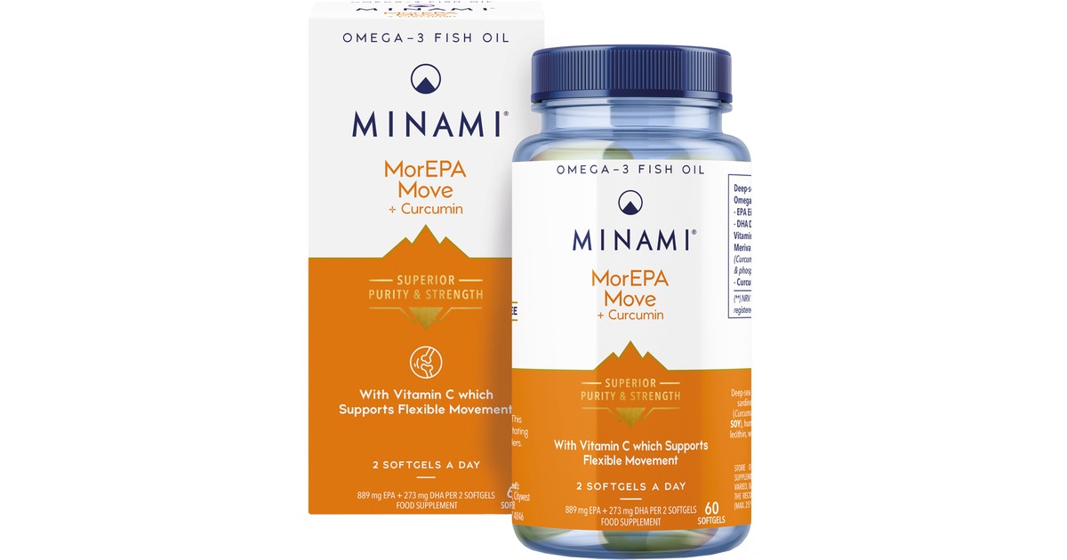 Minami MorEPA Move + Curcumin 60 Softgels | Pharm24.gr