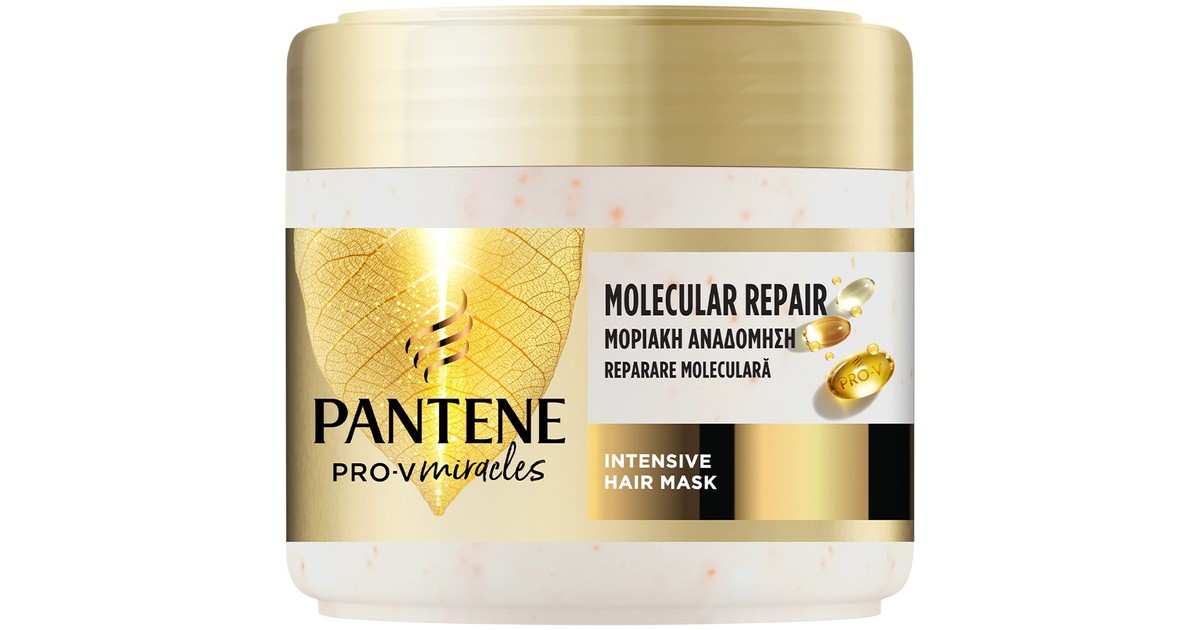 Pantene Pro-V Miracles Molecular Bond Repair Intensive Hair Mask 300ml ...