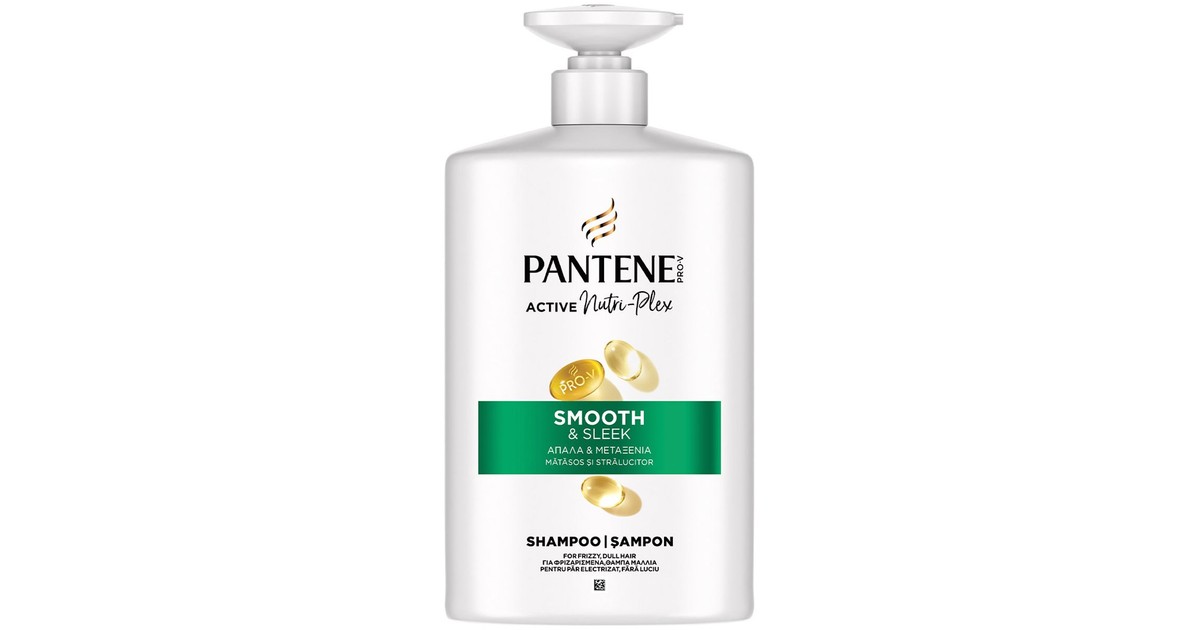 Pantene Active Nutri-Plex Smooth & Sleek Shampoo 800ml | Pharm24.gr
