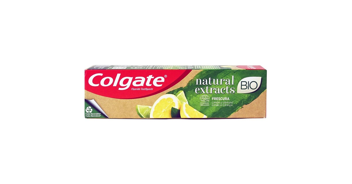Colgate Natural Extracts Bio Lemon & Citrus Toothpaste 75ml | Pharm24.gr