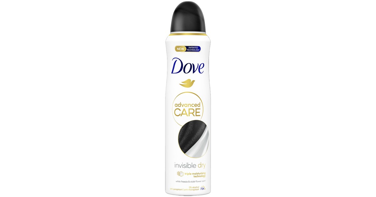 Dove Advanced Care 72h Invisible Dry 150ml | Pharm24.gr