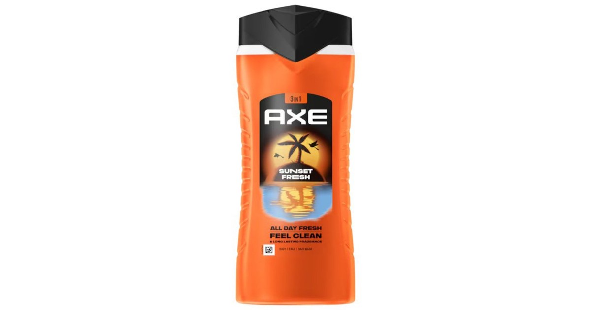 Axe Sunset Fresh All Day 3in1 Body, Face & Hair Wash 400ml | Pharm24.gr
