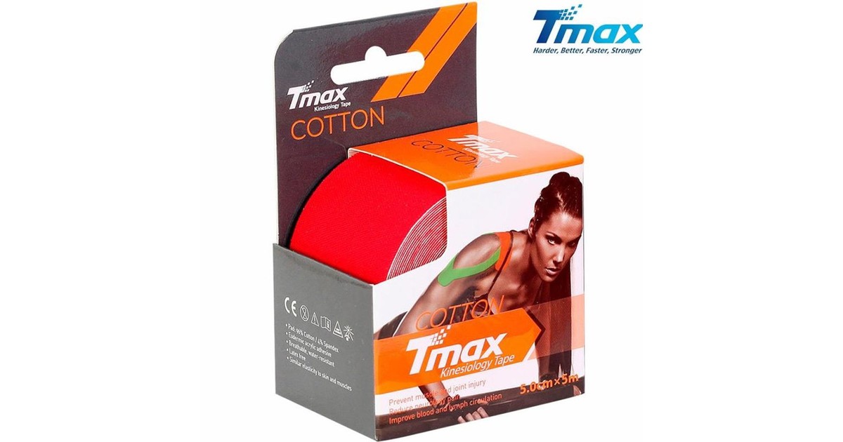 John's Tmax Cotton Kinesiology Tape 5cmx5m Κωδ 233254 1 Τεμάχιο ...