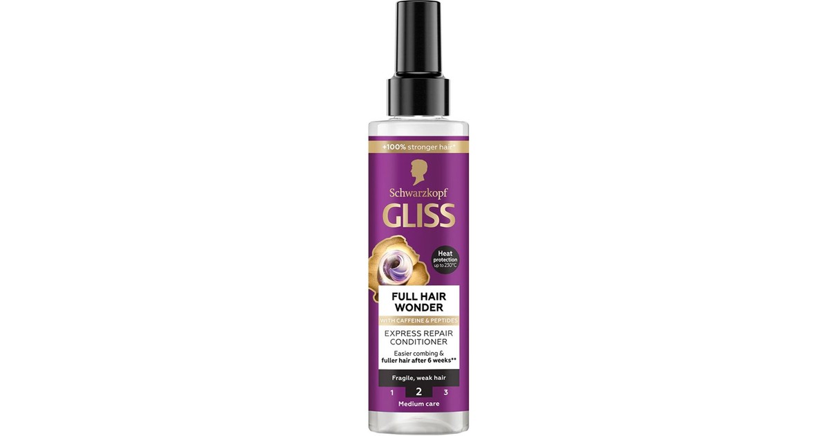 Schwarzkopf Gliss Full Hair Wonder Leave In Express Repair Conditioner ...