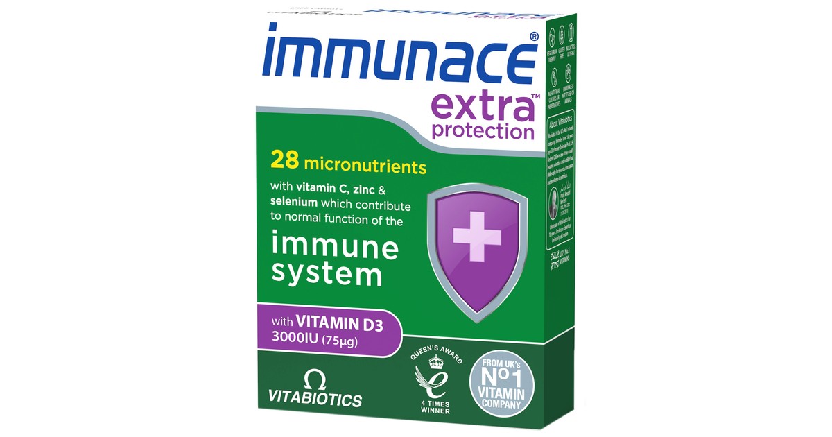 Vitabiotics Immunace Extra Protection 30tabs | Pharm24.gr