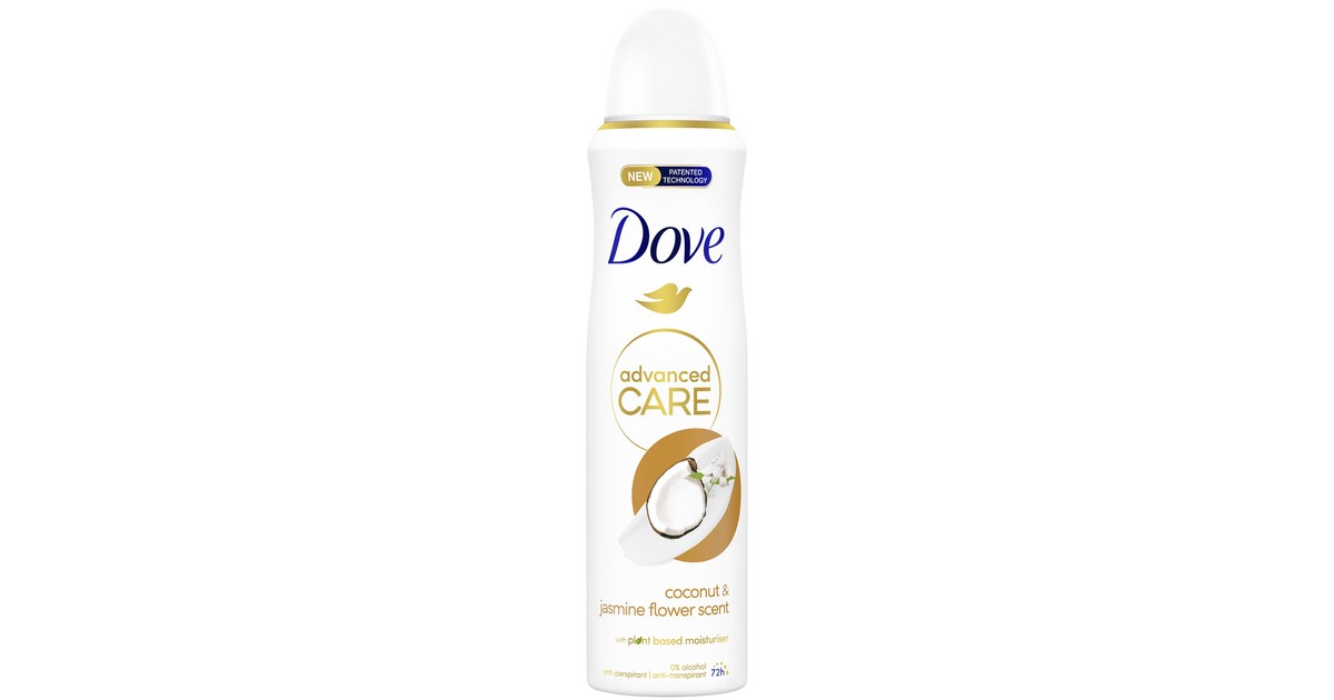 Dove Advanced Care 72h Deodorant Spray with Coconut & Jasmine Flower Scent 150ml | Pharm24.gr