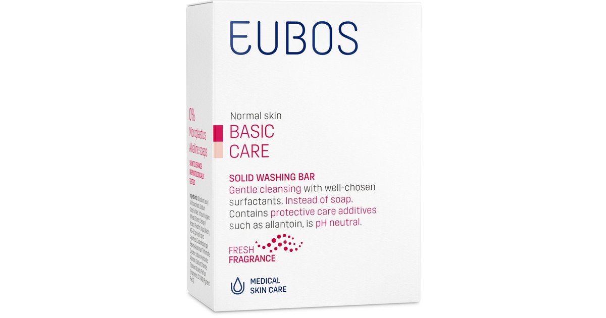 Eubos Solid Washing Bar 125gr Red | Pharm24.gr