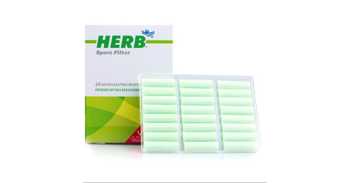 Herb Cigarette Filters 24τμχ | Pharm24.gr