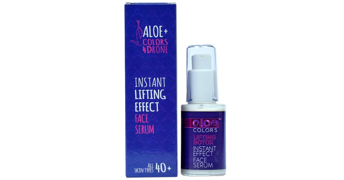 Aloe+ Colors 4Drone Instant Lifting Effect Face Serum 30ml | Pharm24.gr