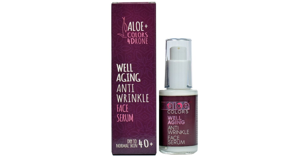 Aloe+ Colors 4Drone Well Aging Anti-Wrinkle Face Serum 30ml | Pharm24.gr