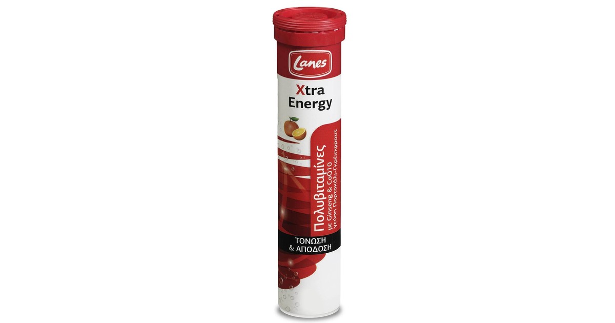 Lanes Xtra Energy 20 Effer.tabs | Pharm24.gr
