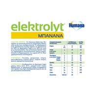 Humana Elektrolyt Banana 12 Sachets x 6,25g | AptekaPromahon.com